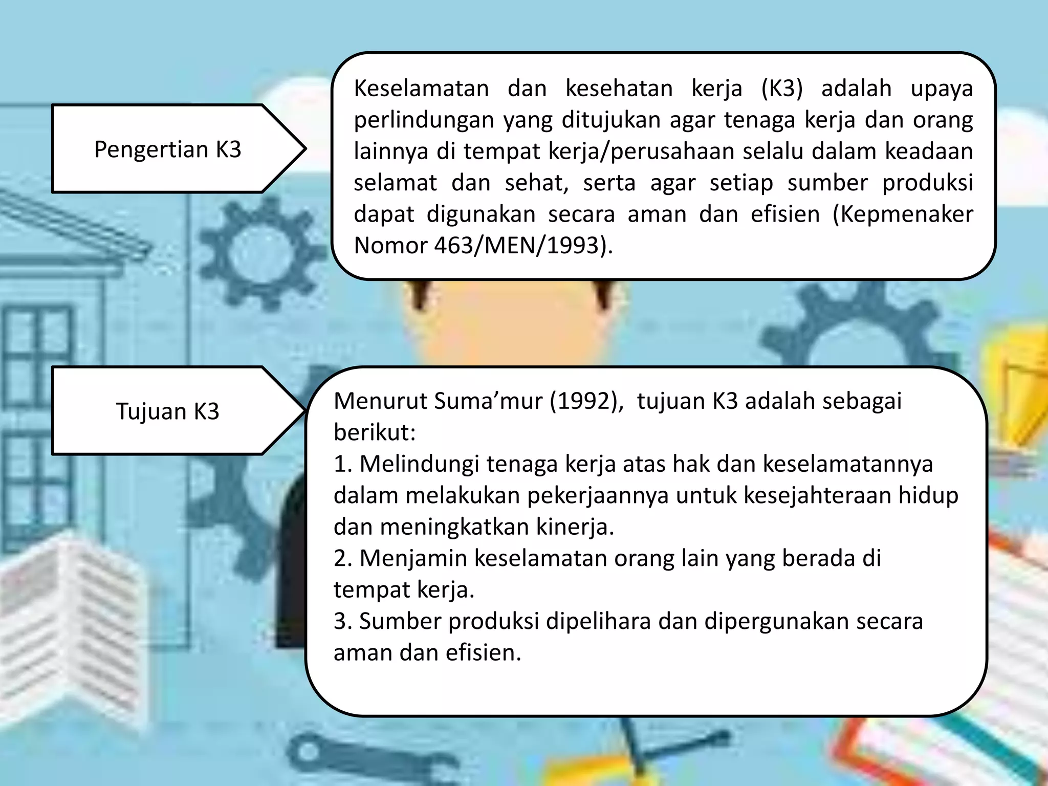 PPT Manajemen Quality Control: K3 dan SMK3 | PPTX