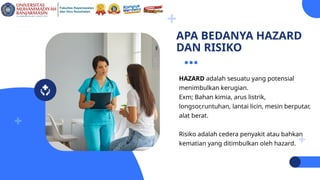 K3 Hazard pada rumah sakit dan pelayanan klinik | PPTX
