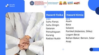 K3 Hazard pada rumah sakit dan pelayanan klinik | PPTX