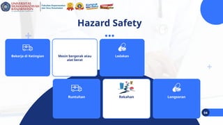 K3 Hazard pada rumah sakit dan pelayanan klinik | PPTX