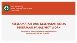 occupational safety and health for hot work | PPTX