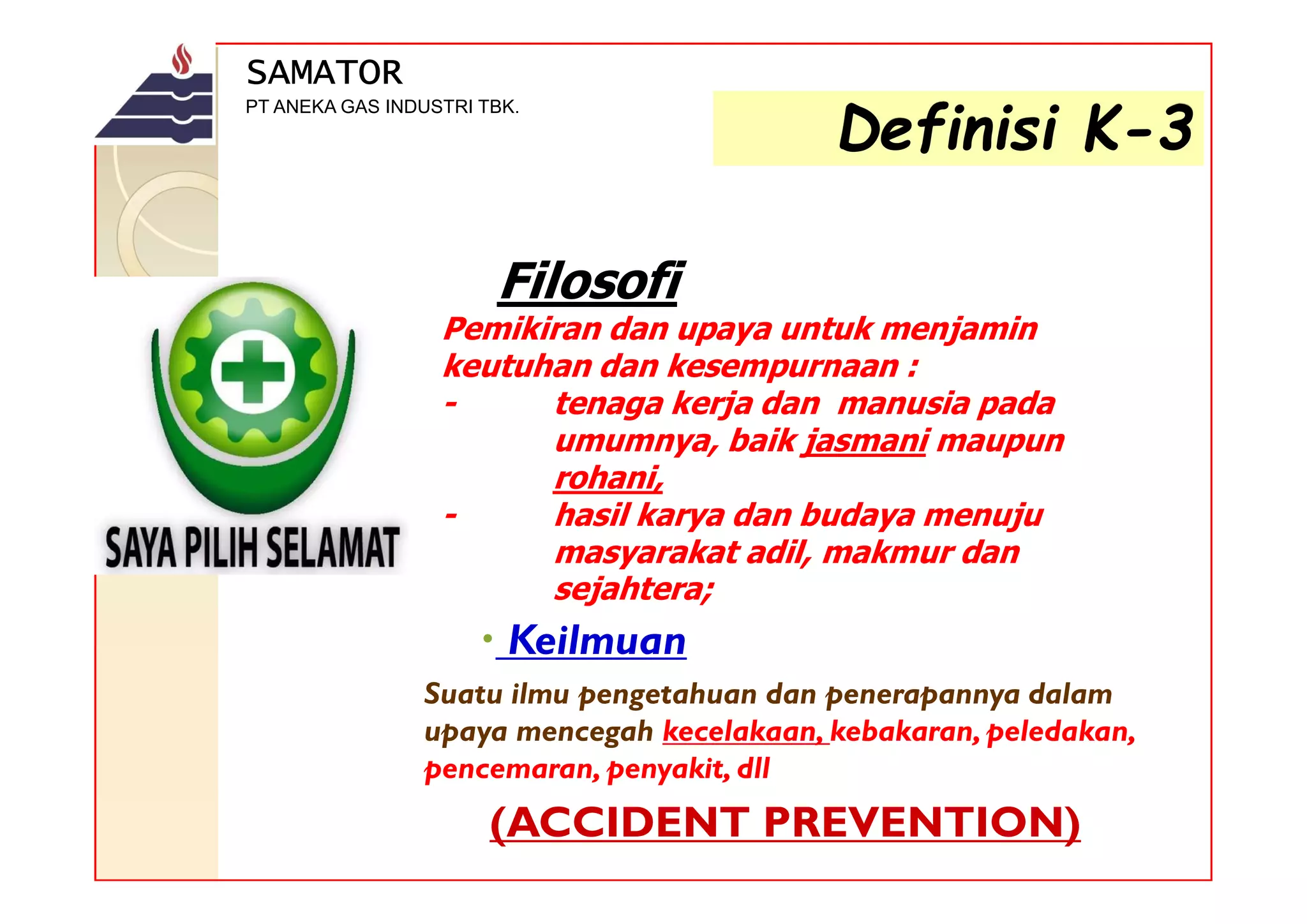 K3 instalasi gas medis | PDF