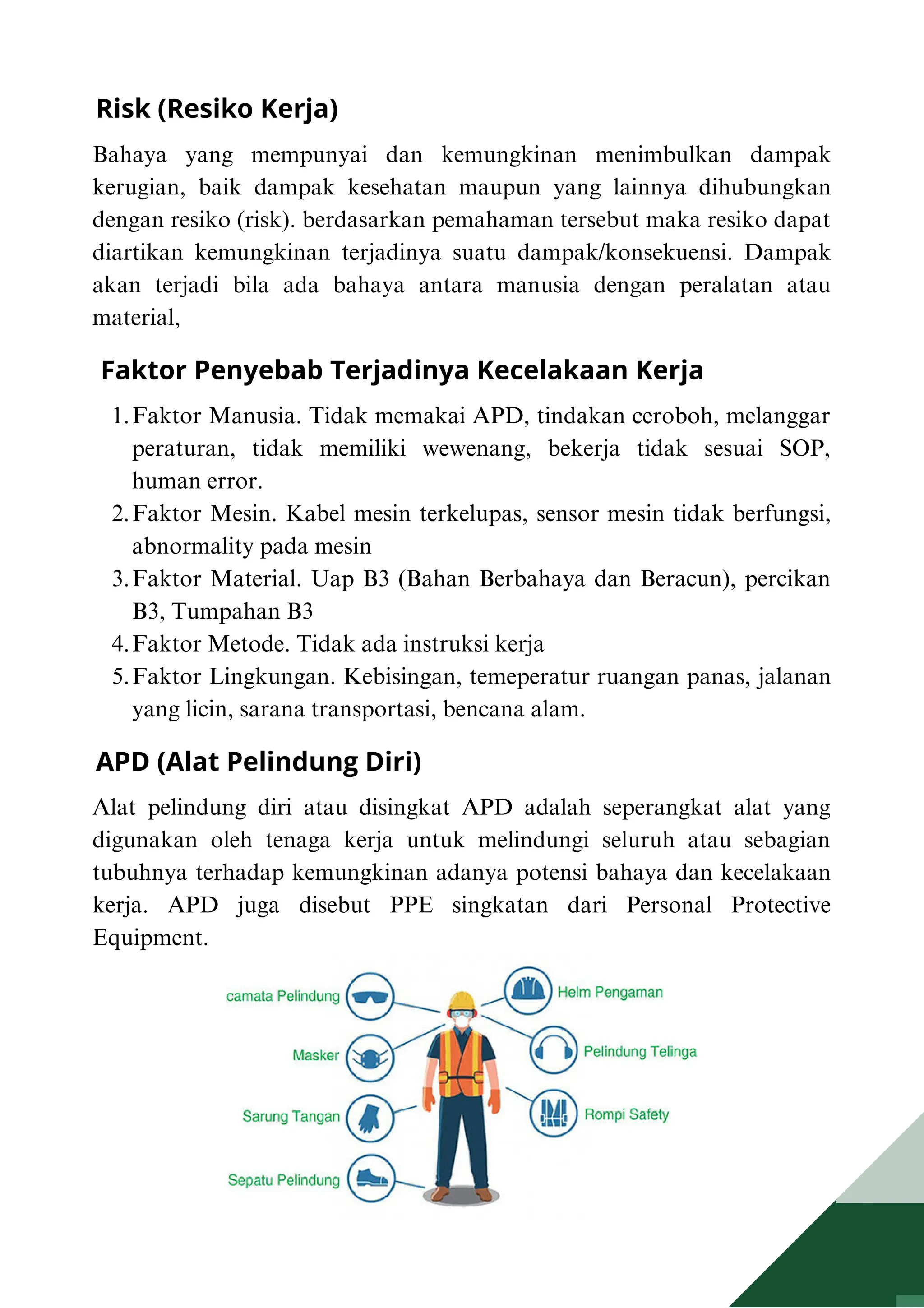 Pengertian K3LH dan alat pelindung diri.pdf