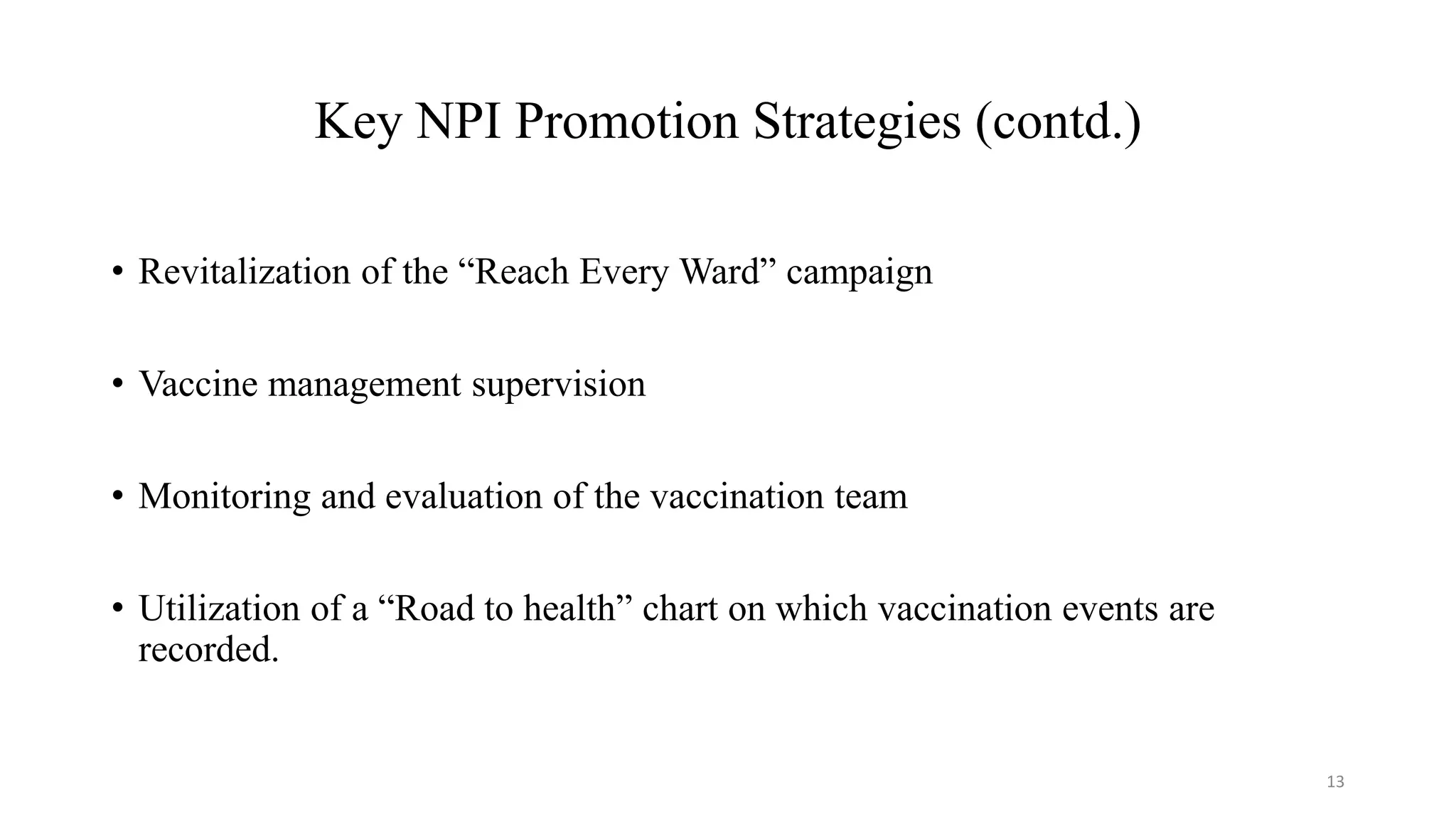 Nigeria's National Programme on Immunisation | PPTX