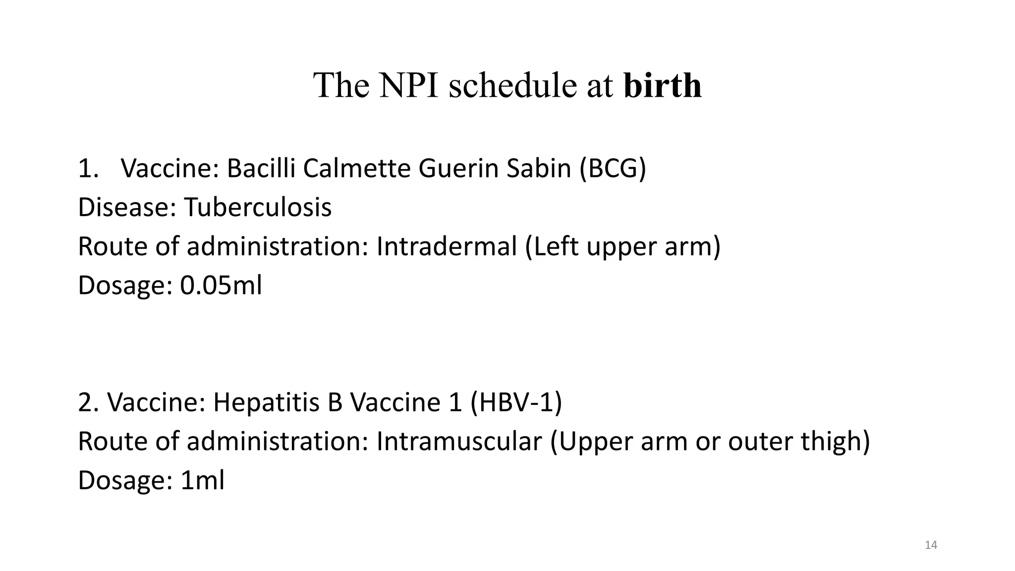 Nigeria's National Programme on Immunisation | PPTX