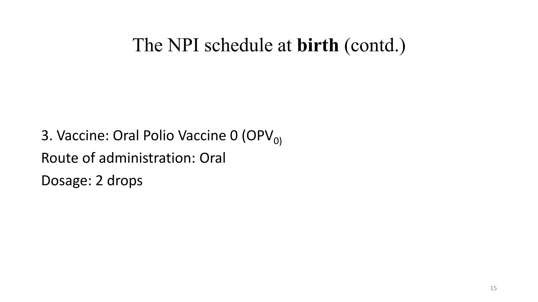 Nigeria's National Programme on Immunisation | PPTX