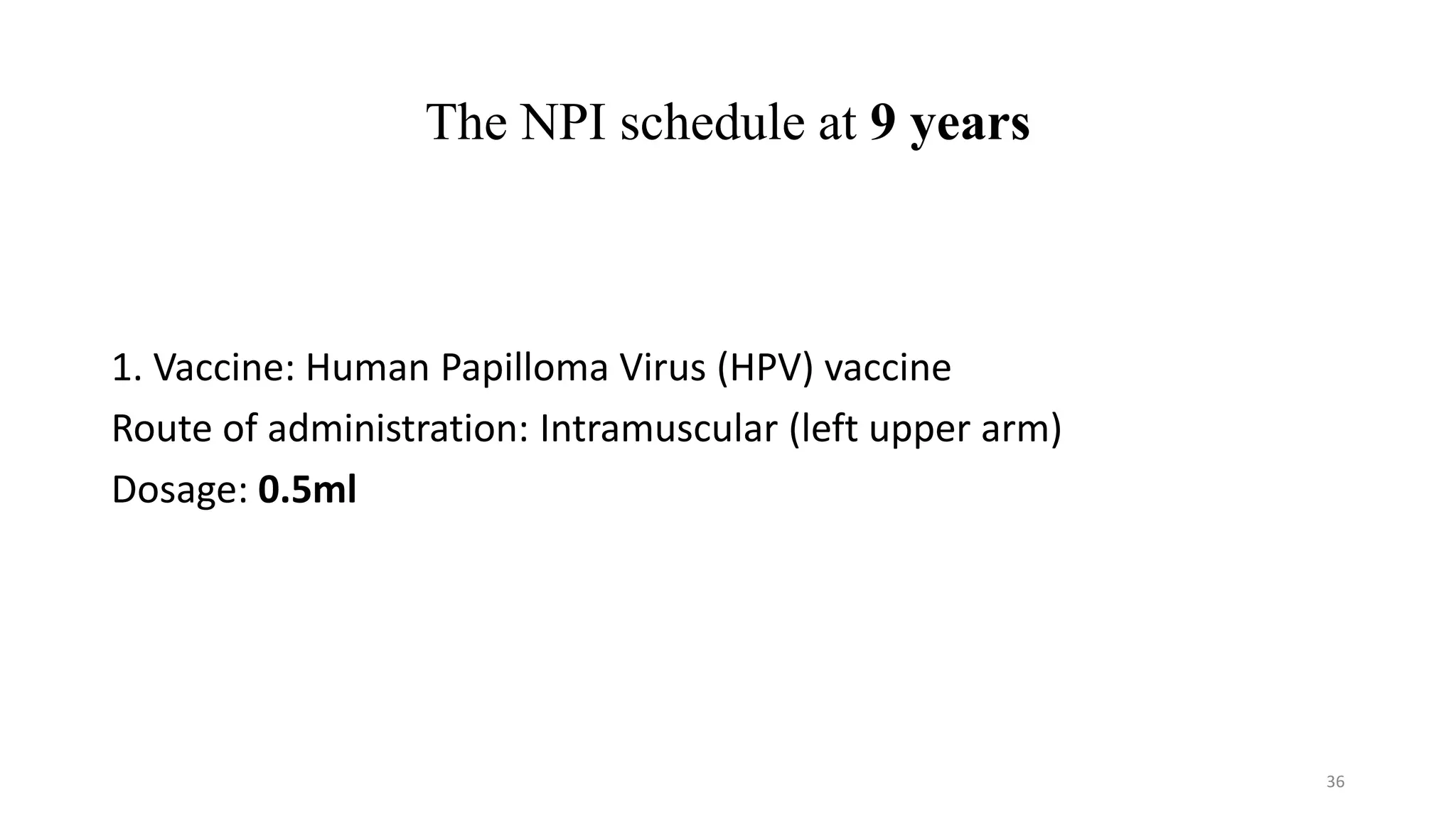 Nigeria's National Programme on Immunisation | PPTX