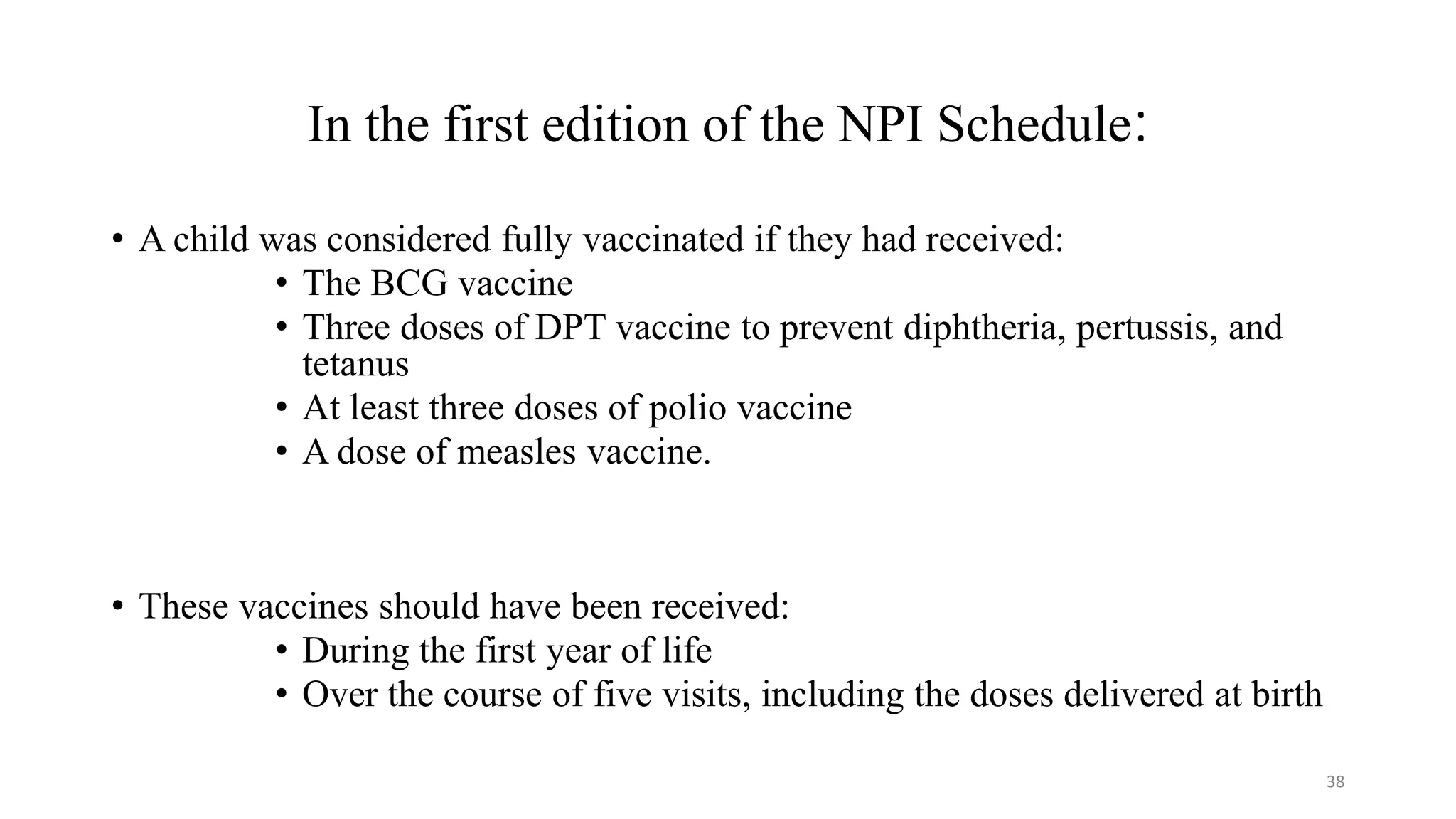 Nigeria's National Programme on Immunisation | PPTX