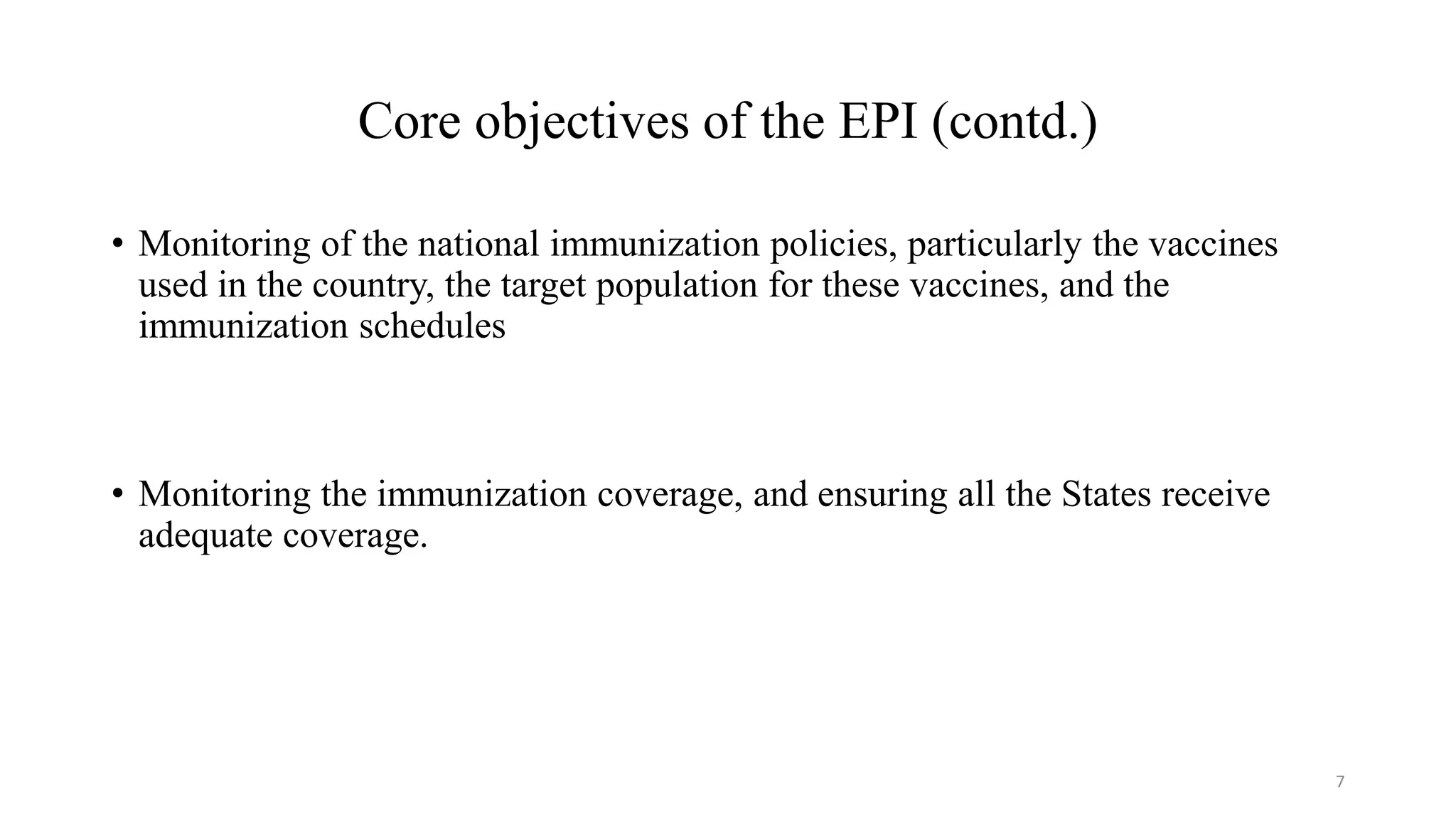 Nigeria's National Programme on Immunisation | PPTX