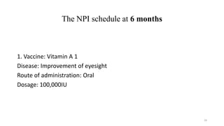 Nigeria's National Programme on Immunisation | PPTX