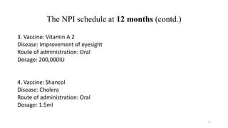 Nigeria's National Programme on Immunisation | PPTX