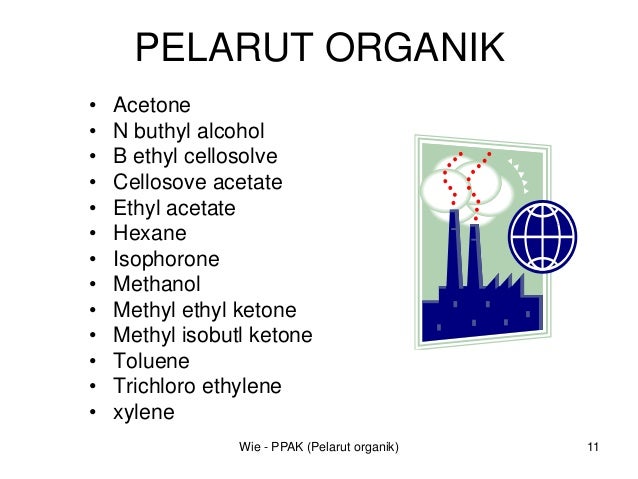 K3 pelarut organik (pak depkes2005) b