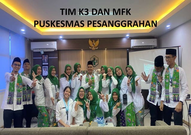 GAMBARAN PELAKSANAAN K3 DI PKM PESANGGRAHAN.pptx | Free Download