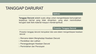 K3-Modul 4 : Tanggap Darurat | PPTX
