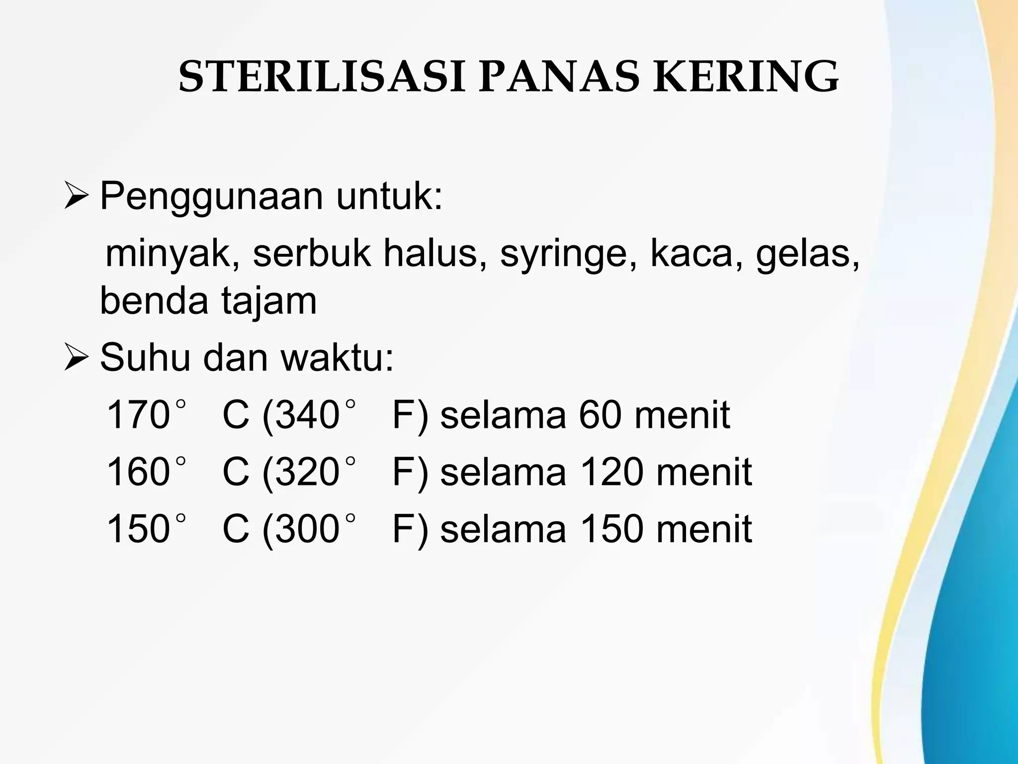 K3Sterilisasi,desinfeksi Dekontaminasi -KLP 4.ppt