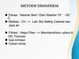 K3Sterilisasi,desinfeksi Dekontaminasi -KLP 4.ppt