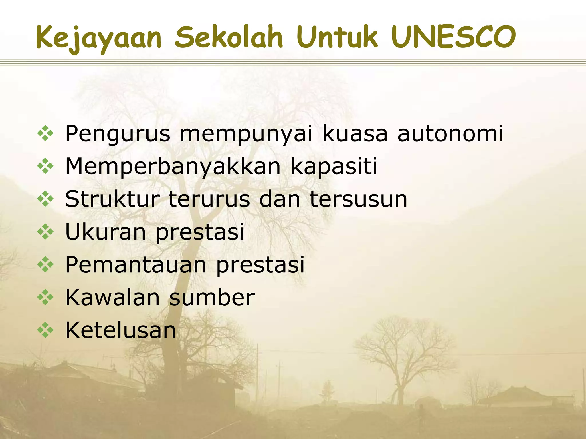 K3 tonggak pendidikan unesco | PPTX