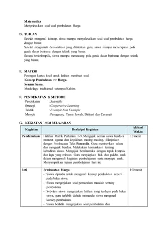 K4 t1-st2-p5 rpp sd kelas 4 smt 1 sub tema 2a | PDF