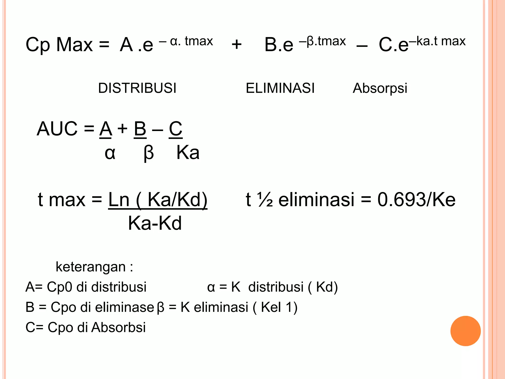 Model Kompartemen Farmakokinetika.ppt