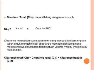 Model Kompartemen Farmakokinetika.ppt