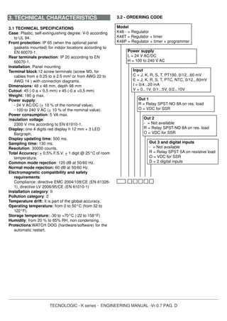 K48 Controller | PDF