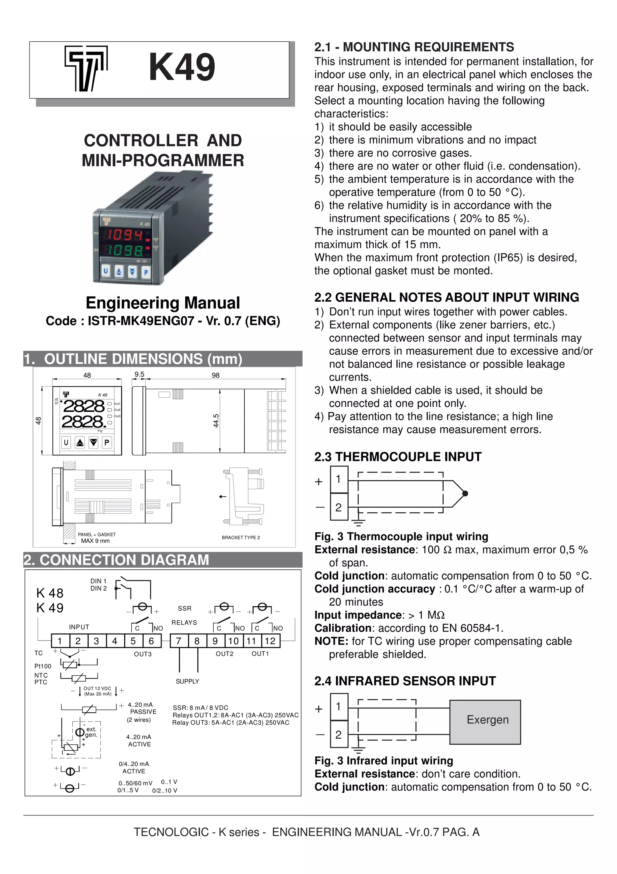 K49 Controller | PDF