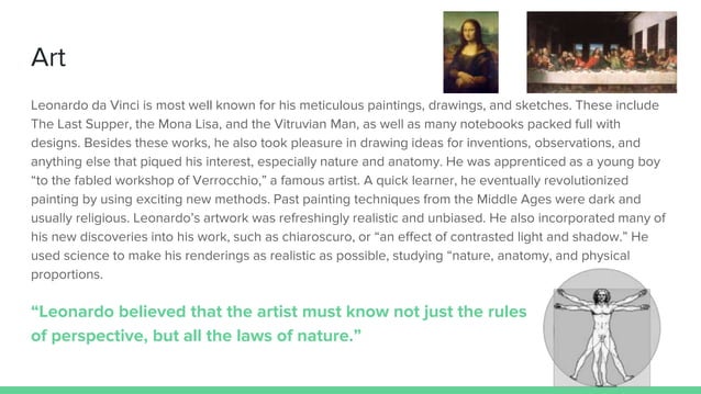 Leonardo da vinci | PPT