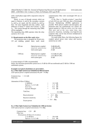 A Study on Protection of Cables by Solkor Differential Protection Relay ...