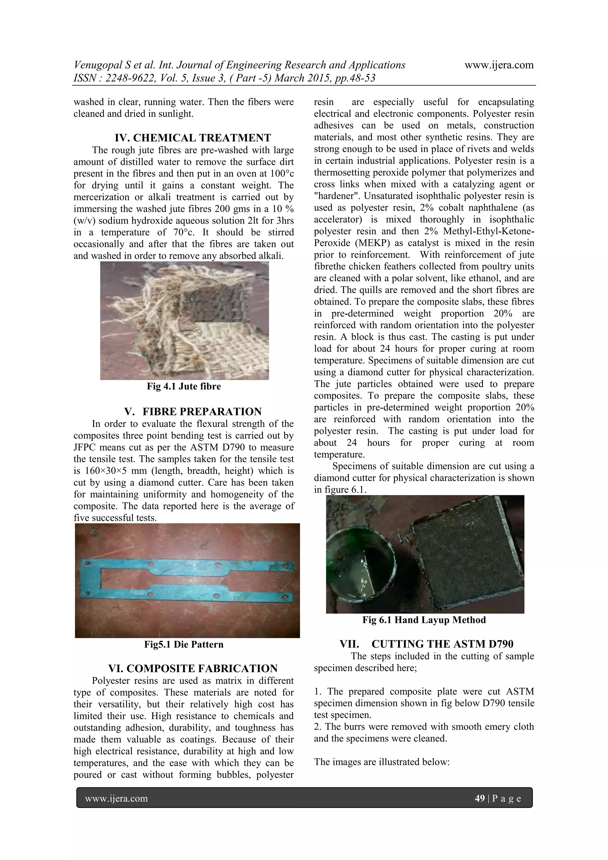 Analysis of Composite Material Blended With Thermoplastics and Jute ...