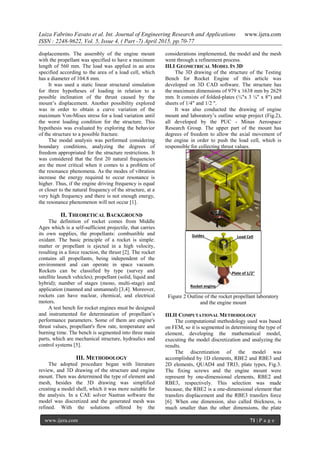Linear Static and Dynamic Analysis of Rocket Engine Testing Bench ...