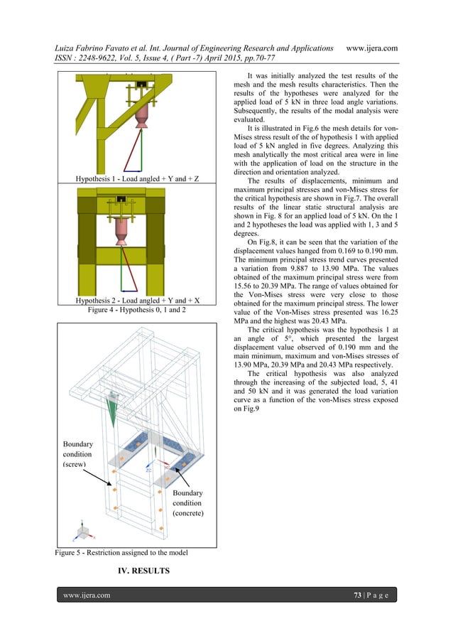 Linear Static And Dynamic Analysis Of Rocket Engine Testing Bench Structure Using The Finite