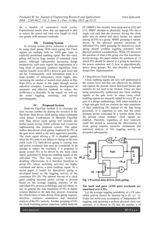 Design of Low Power Sequential System Using Multi Bit FLIP-FLOP With ...
