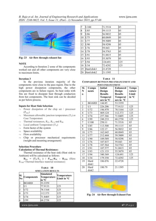 Thermal Simulations of an Electronic System using Ansys Icepak | PDF