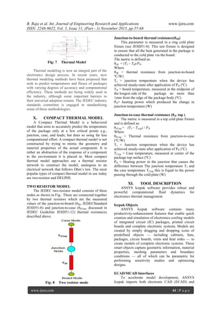 Thermal Simulations of an Electronic System using Ansys Icepak | PDF