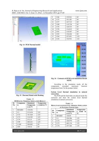 Thermal Simulations of an Electronic System using Ansys Icepak | PDF