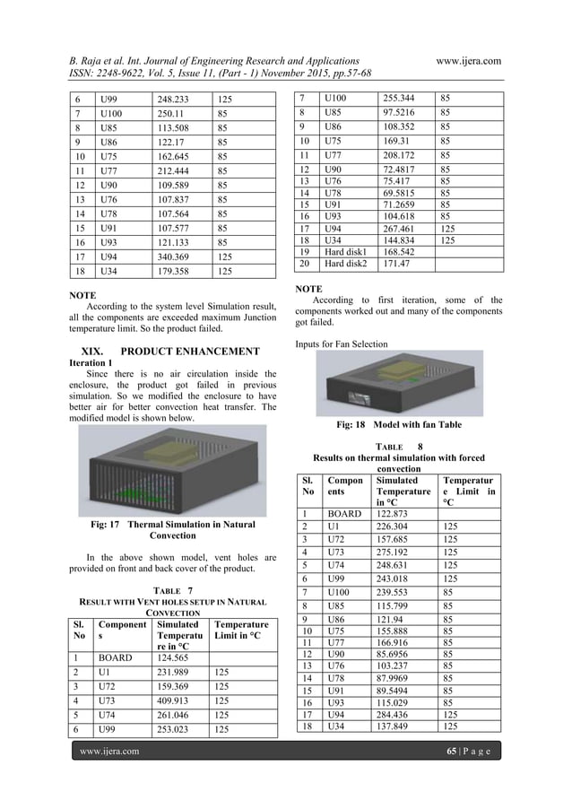 Thermal Simulations of an Electronic System using Ansys Icepak | PDF