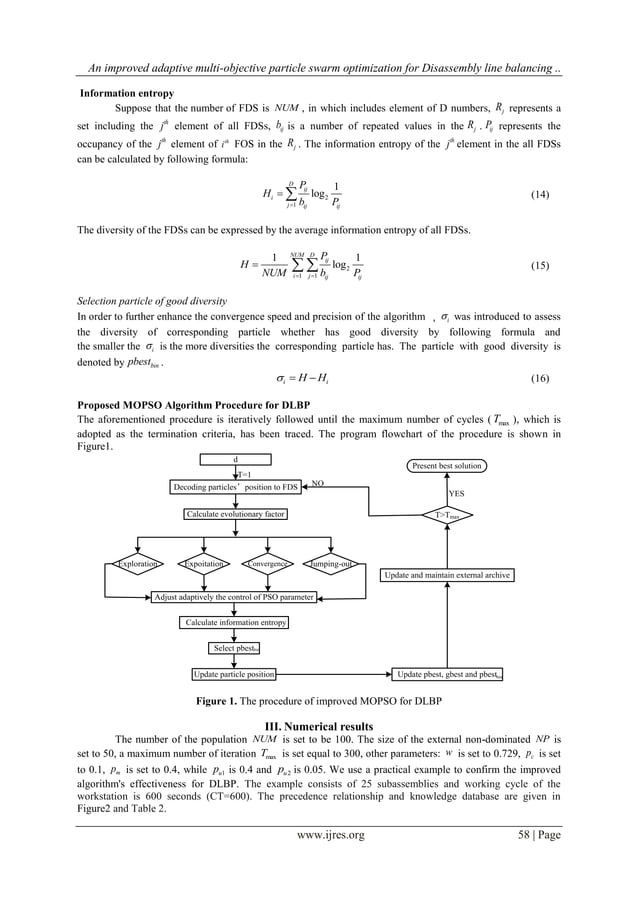 An Improved Adaptive Multi Objective Particle Swarm Optimization For Disassembly Line Balancing