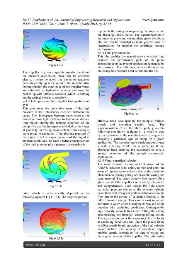 Flow analysis of centrifugal pump using CFX solver and remedies for cavitation mitigation | PDF ...