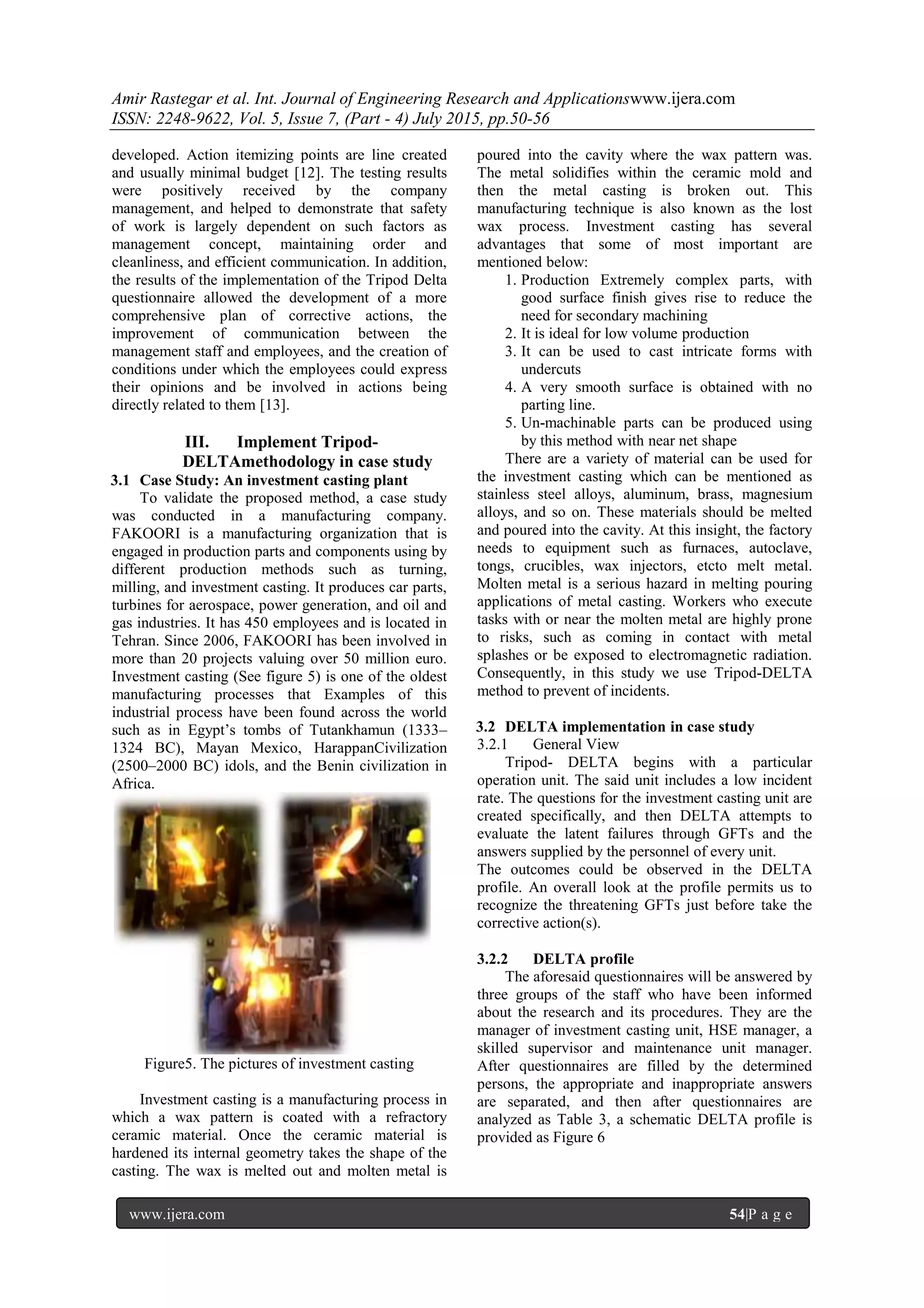 Determination of the most important General Failure Types based on ...