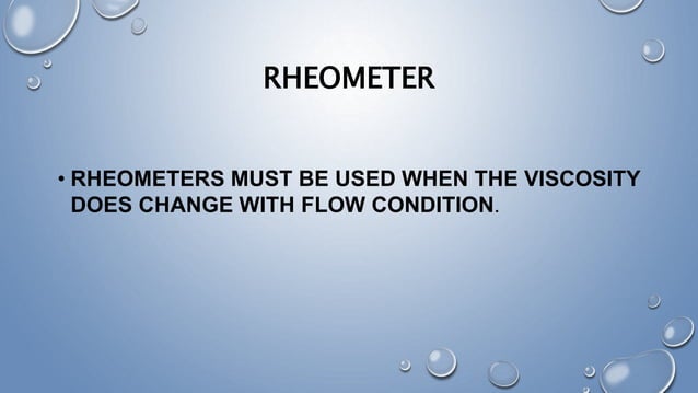 Viscosity and viscometer | PPTX | Physics | Science