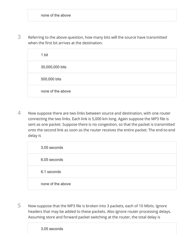 Chapter 1 - Computer Networks and the Internet 2 | PDF