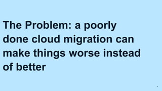 Drake Lundstrom: How not to do a cloud migration | PPT