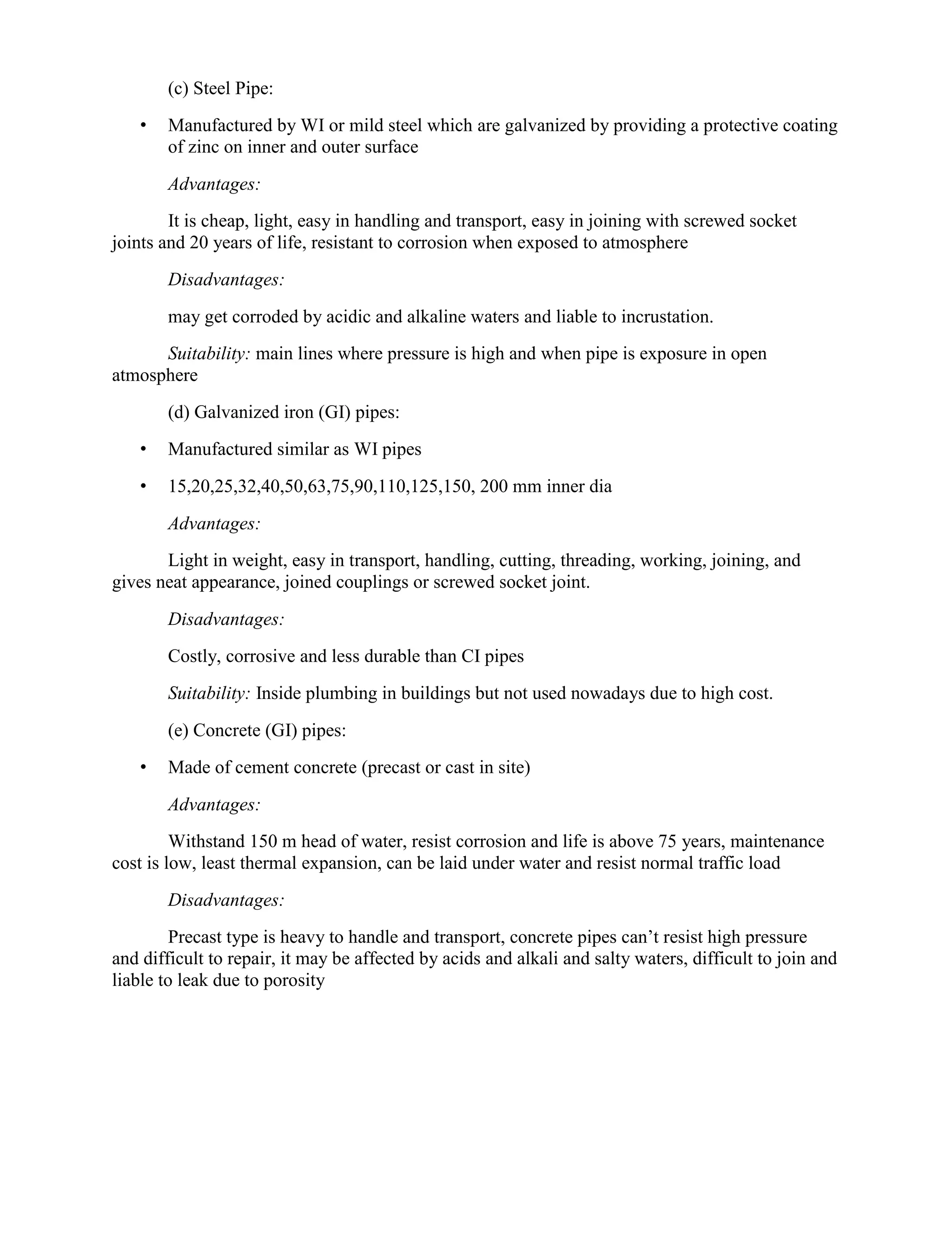 Chapter 7 conveyance of water | PDF