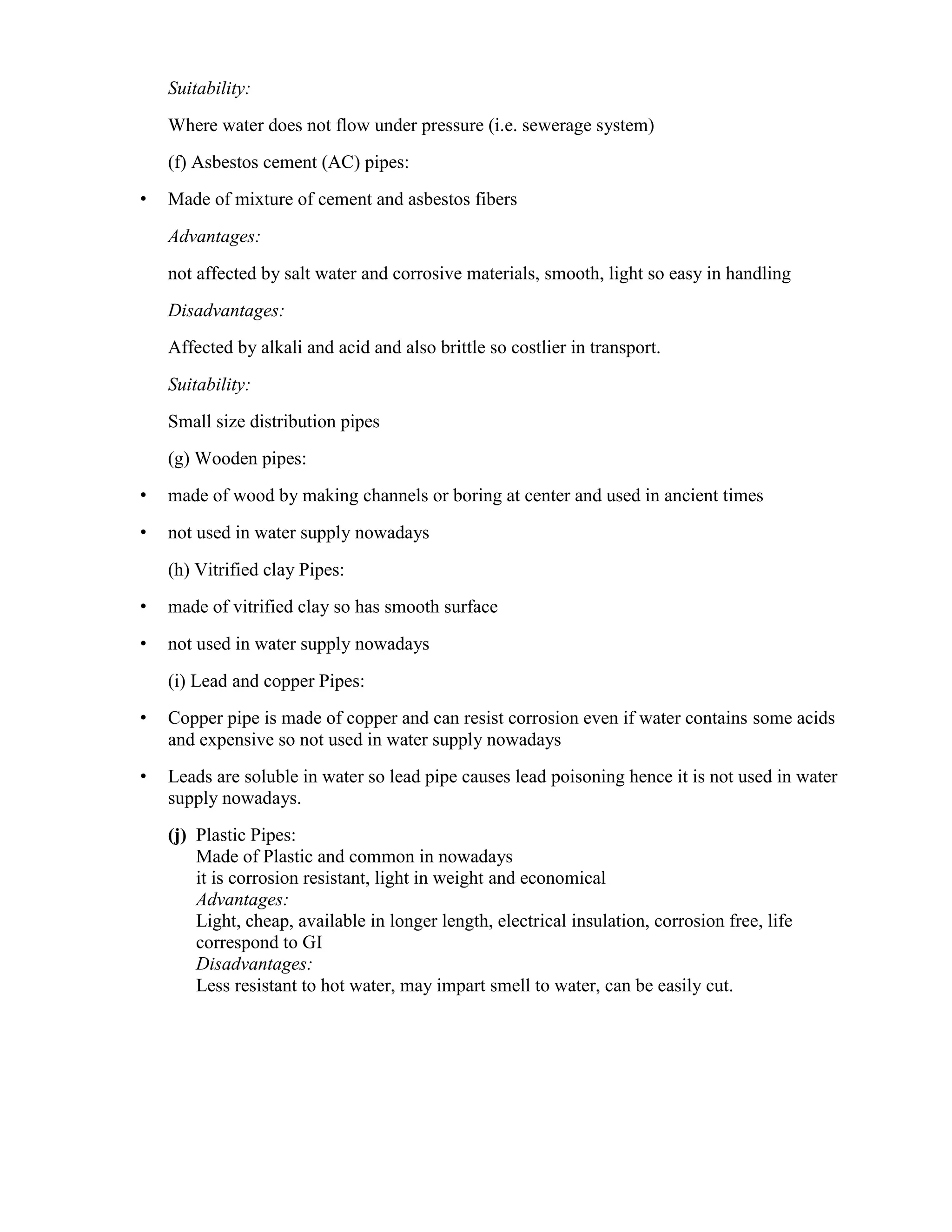 Chapter 7 conveyance of water | PDF