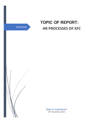 (HRM)_processes of KFC .docx