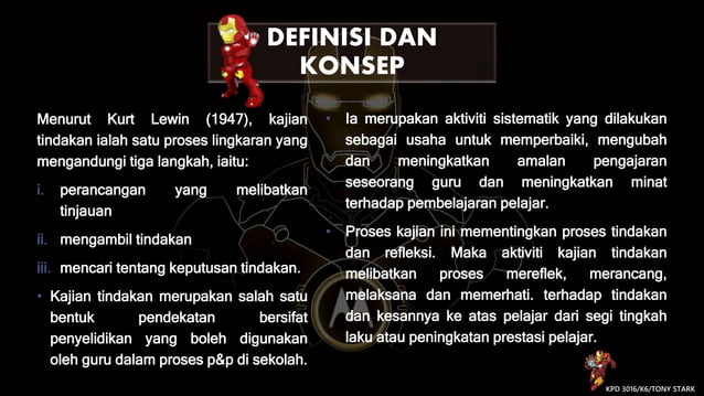 Penyelidikan Tindakan Model Kurt Lewin Pptx