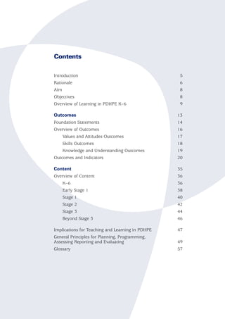 pdhpe syllabus | PDF