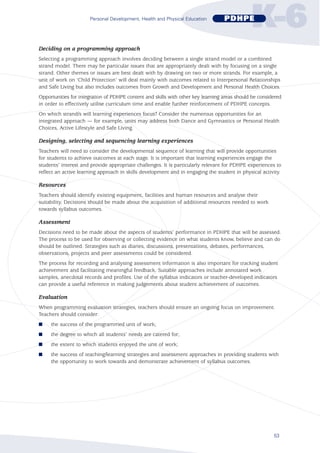 pdhpe syllabus | PDF