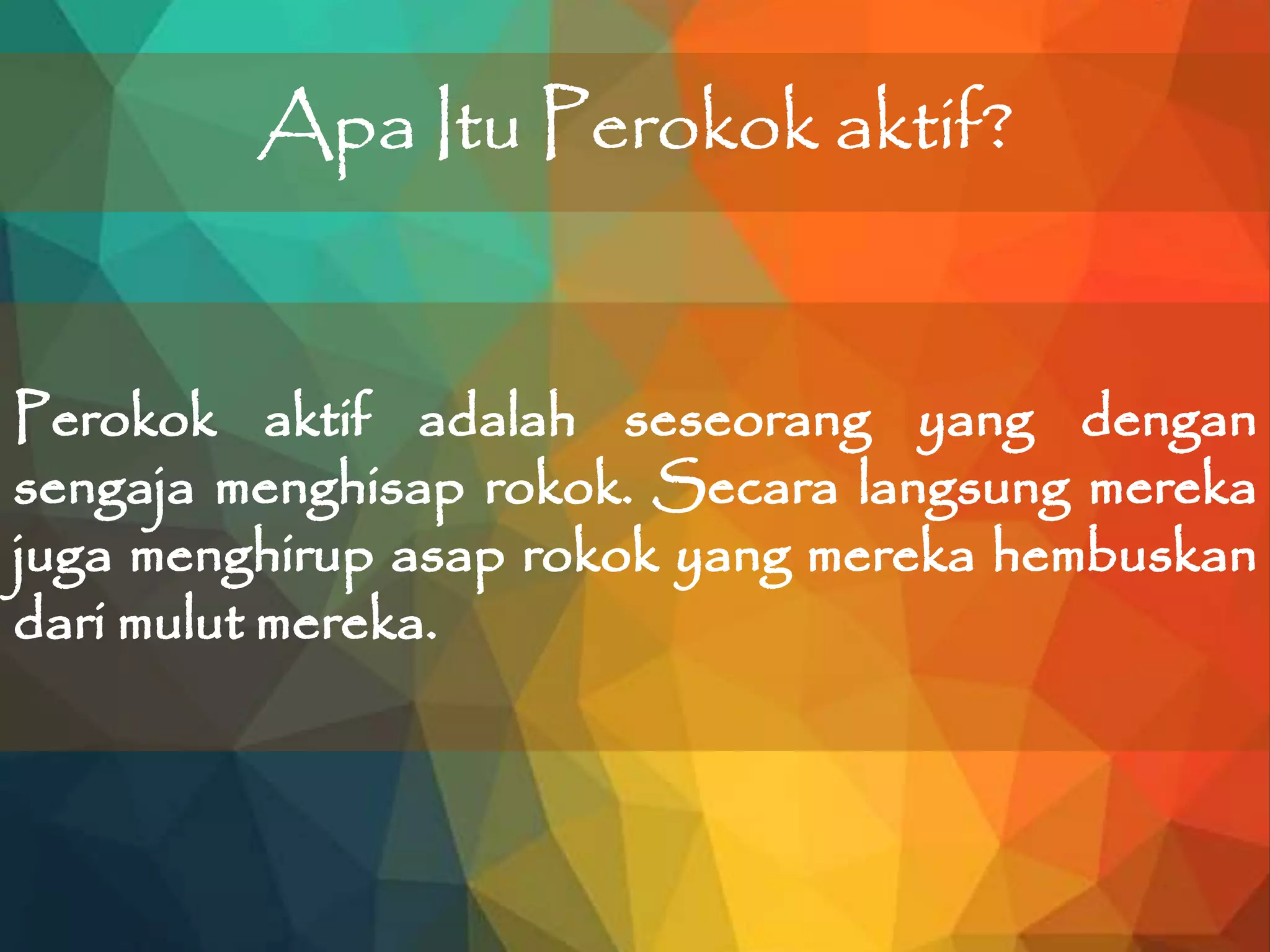 Rokok | PPTX