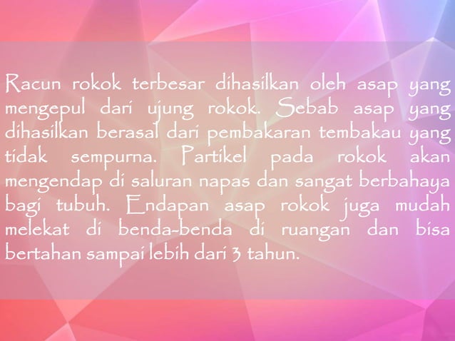 Rokok | PPTX